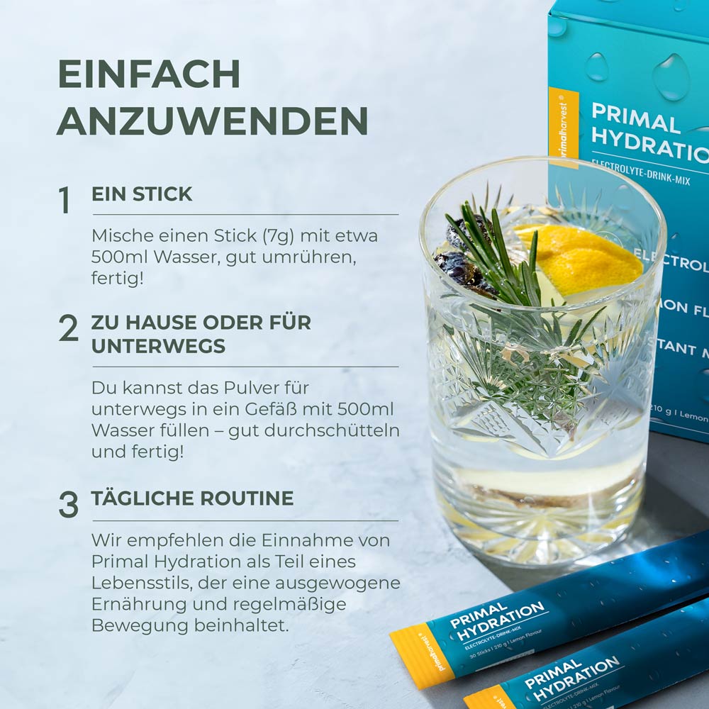 Primal Hydration Mélange d'électrolytes avec de l'eau de coco – Primal ...